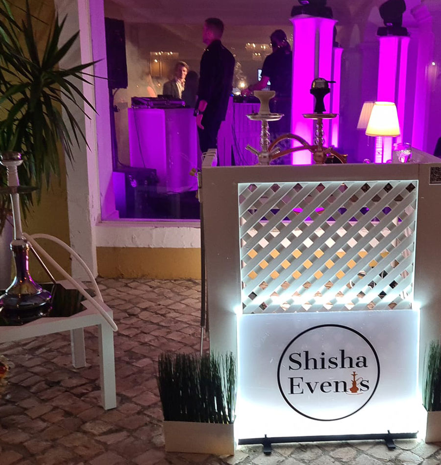 Shisha Events || O seu parceiro para um evento inesquecível.